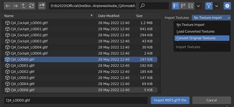 GitHub Bestdani Msfs2blend Import Microsoft Flight Simulator FS2020 Models In Blender