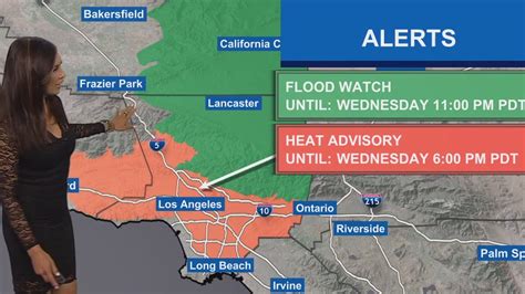 Weather Forecast For Wednesday Sept 3 Fox 11 Los Angeles