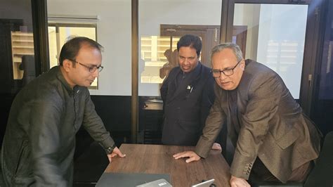 Prof Dr Madad Ali Shah Vc Sbbu Visits The Institute Abdul Majid