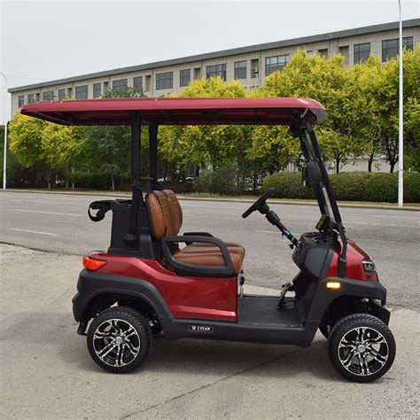 Eec Approved 2 Seater Golf Cart Z2 Red