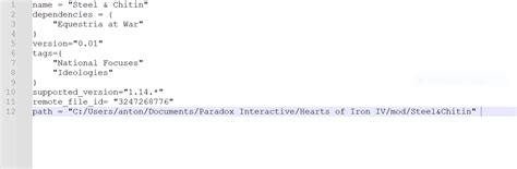 my mod thinks i don t have a descriptor file for it but i do r