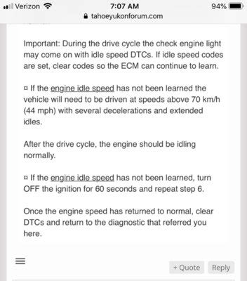 Idle relearn after Throttle Body Removal and Cleaning | Page 2 | Chevy Tahoe Forum | GMC Yukon ...