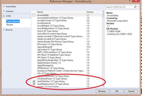 C Comexception While Instantiating A Form Containing An Activex