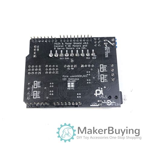 Arduino Motor Servo Shield Driver Board Ps2 Handle Wireless Remote Control Mearm Makerbuying