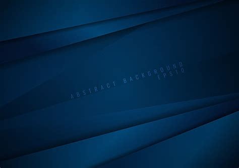 Abstract Blue Overlapping Triangle Background Card Triangle Polygon