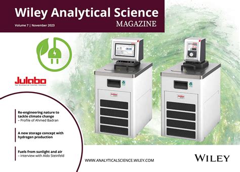 Wiley Analytical Science Magazine Badran Lab