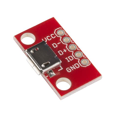 Breakout Board For USB MicroB Buy In Australia BOB Sparkfun Core Electronics