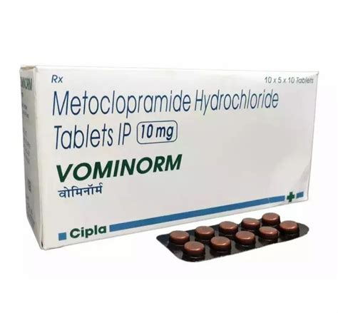 Metoclopramide Hydrochloride Vominorm 10mg Tablets At ₹ 100 Stripe In Nagpur