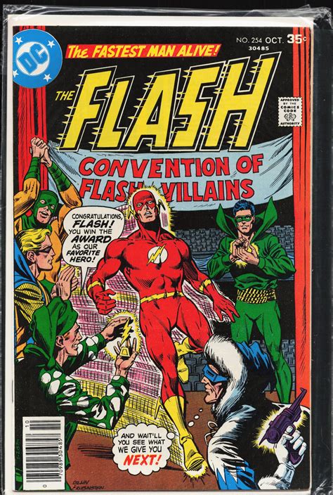 The Flash 254 1977 The Flash Comic Books Bronze Age Dc Comics
