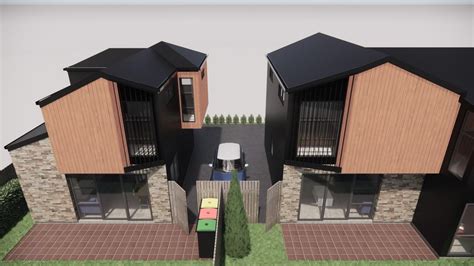 Architectural Multi Units Render Smc Design Studio