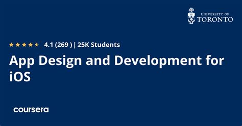 App Design And Development For Ios Coursera