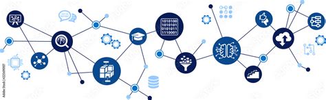 Neural Network Machine Learning Deep Learning Artificial Intelligence Vector