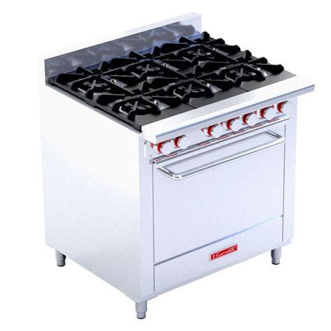 Estufa Coriat Ec 6 Hg Master Estufa 6 Quemadores 1 Horno Gas