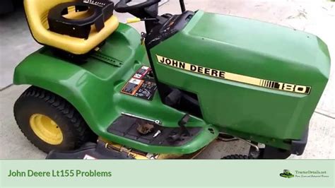 Solving John Deere Lt155 Problems An Expert Guide