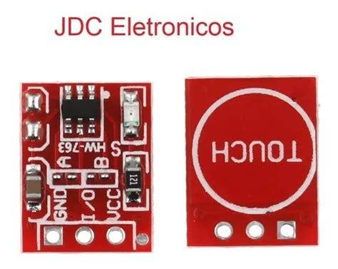 2x Teclado Sensor Touch Toque Capacitivo Ttp223 Arduino Pic Mercadolivre