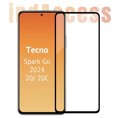 Защитное стекло на Tecno Spark Go 2024 Spark 20 20c для Текно Спарк