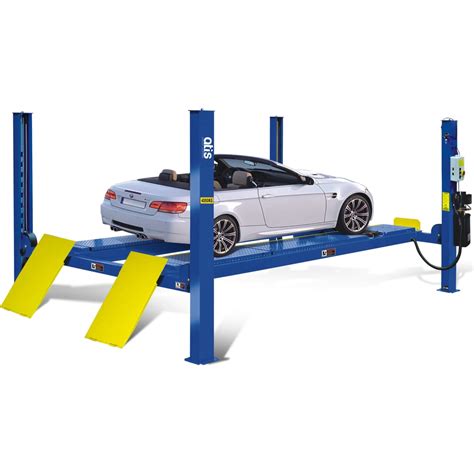 Четырехстоечный электрогидравлический подъемник Peak под сход развал грузоподъемность 4 0 т