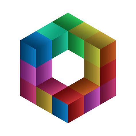 Premium Ai Image Isometric 3d Cube Logo Vector Illustration