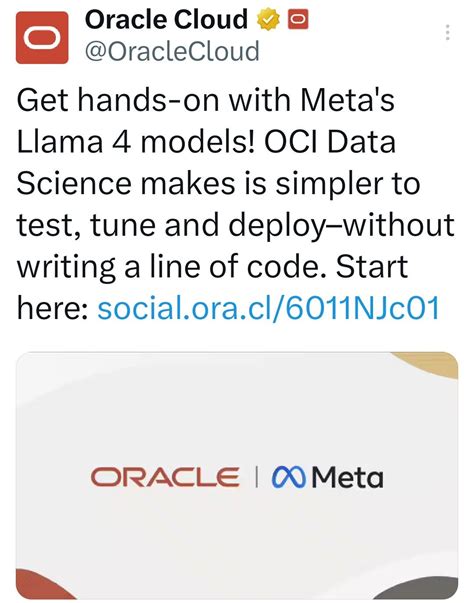 oraclecloud ai genai oraclefusion oci llm metaai mohamed