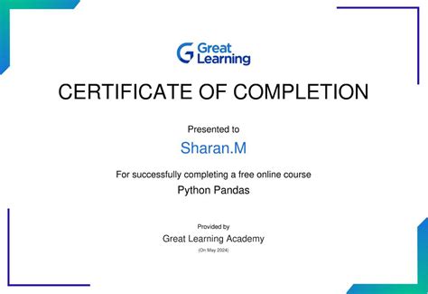 Completed Python Pandas Course Sharan M Posted On The Topic Linkedin