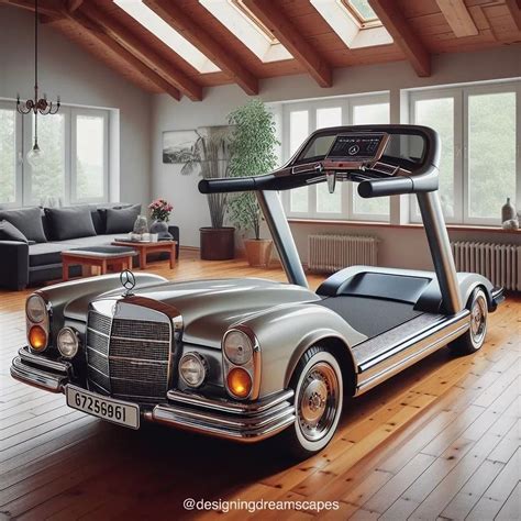 Experience Luxury Fitness Mercedes Inspired Treadmill For Elite
