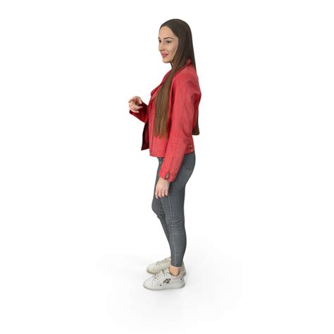 Elizabeth Casual Autumn Interacting Pose 3d Object 2299272469