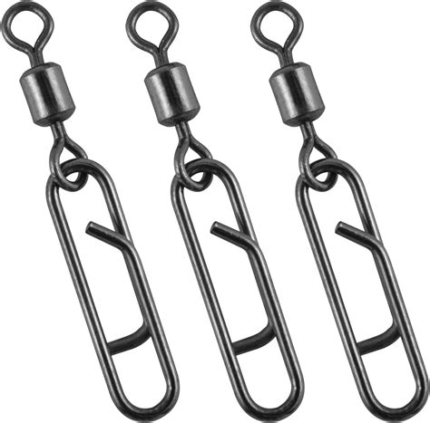 Drfish 20 Pack Clips Swivels Fishing Speed Power Clips