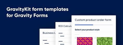 Free Gravity Forms Templates For Download Gravitykit