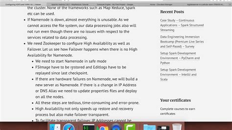 cloudera administration high availability overview youtube