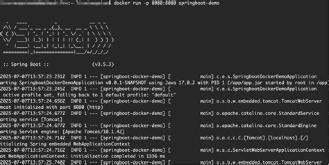 Docker中部署springboot项目，超详细教程 第540篇docker部署springboot项目 Csdn博客