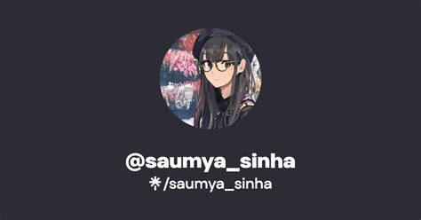 Saumyasinha Twitter Instagram Linktree