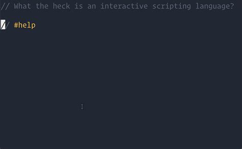 Github Sumeetzac Interactive Scripting Language Where You Can