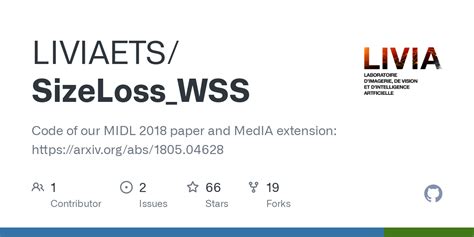 Github Liviaets Sizeloss Wss Code Of Our Midl 2018 Paper And Media