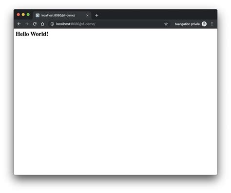 Create A Primefaces Jsf Project With Maven And Wildfly