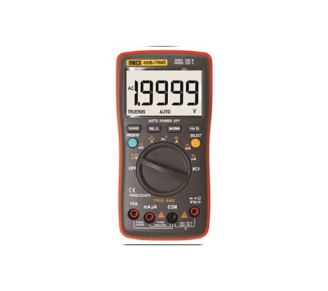 Meco Digital Multimeter 450b 4 1 2 Digit 19999 Count Trms Autoranging Ammar Tools