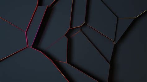 Черный фон с цветными трещинами · бесплатная фотография от godlike ...