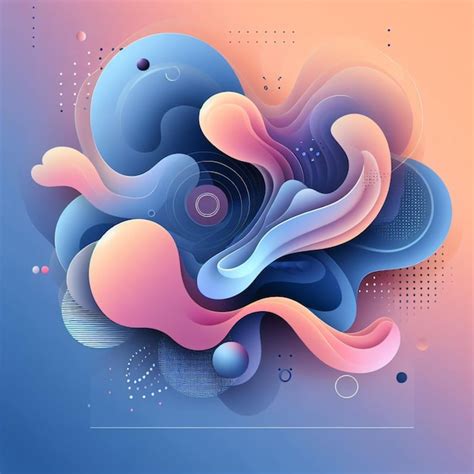 Premium Photo Vector Abstract Gradient Background With Fluid Shapes