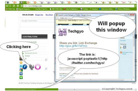 How To Generate Popup Window In Javascript