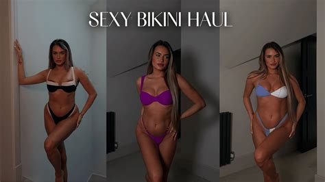Summer Bikini Try On Haul Hot Youtube