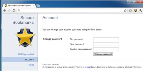 Secure Bookmarks Add A Password Protected Bookmarks List To Chrome