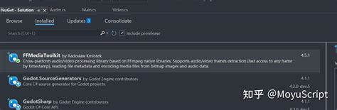 Godot And C Godot 4 播放 Mp4 文件的一种方法 知乎