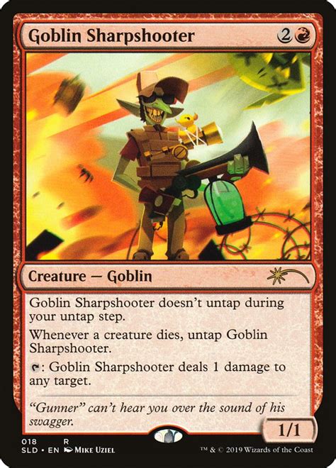 Goblin Sharpshooter Secret Lair Drop Mtg Print