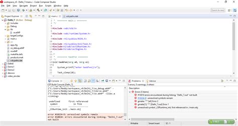 Ccs Unresolved Symbol Ceruntimeinit First Referenced In Mainobj