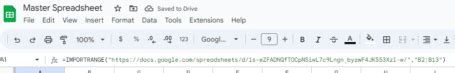 How To Move Data In Spreadsheets With IMPORTRANGE