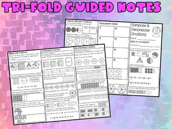 Compose And Decompose Fractions Powerpoint Notes Third Grade Google Slides