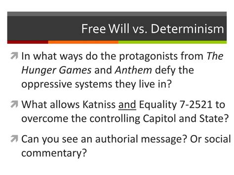 Ppt Warm Up Free Will Vs Determinism Powerpoint Presentation Free Download Id 2209112