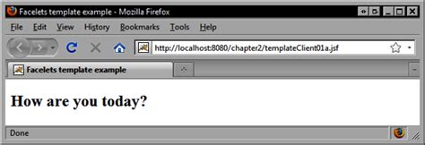 Facelets Components In Jsf 12