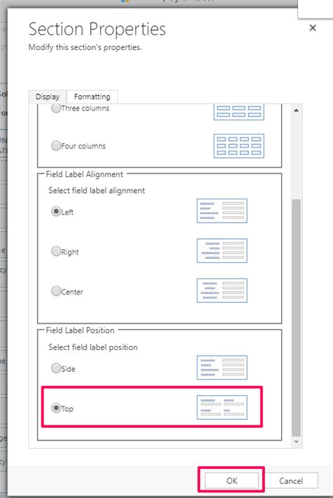 Dynamics 365 Displaying Long Field Labels The Marks Group Small Business Consulting Crm