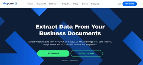 Top 10 Docparser Alternatives for Data Extraction