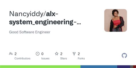 Github Nancyiddyalx Systemengineering Devops Good Software Engineer